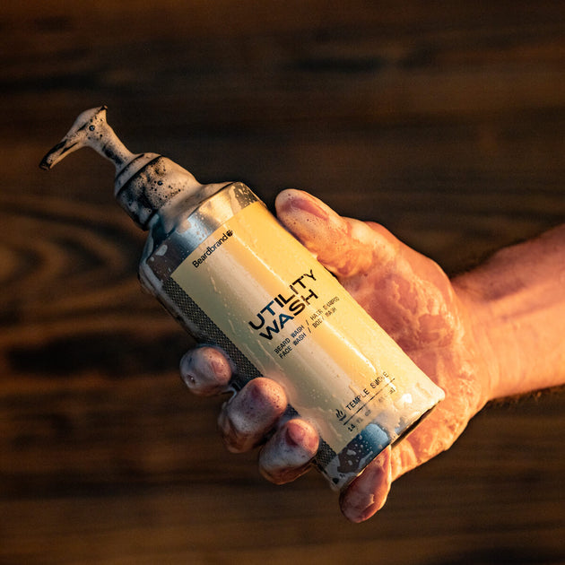 Temple Smoke Utility Beard Wash, Shampoo, Body Wash, and Face Wash ...