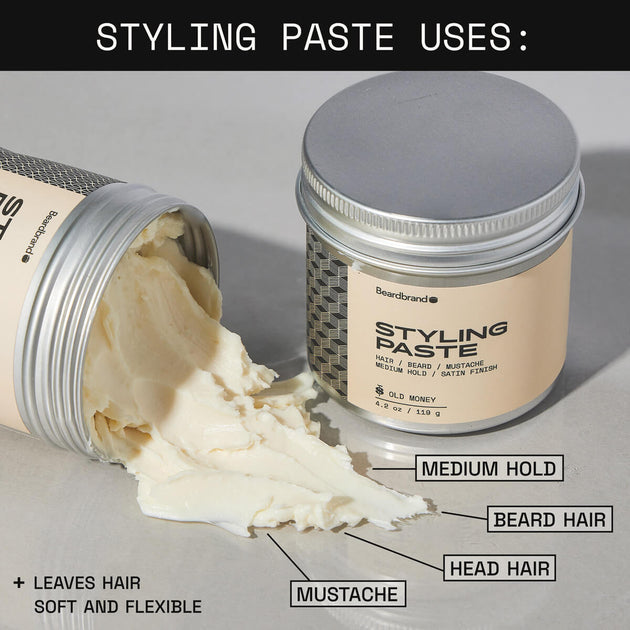 Tree Ranger Styling Paste | Medium Hold, Satin Finish – Beardbrand